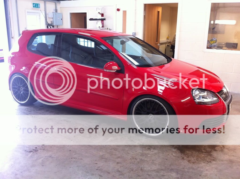 My Tornado Red Mk5 DSG | VW Golf R32 Forum