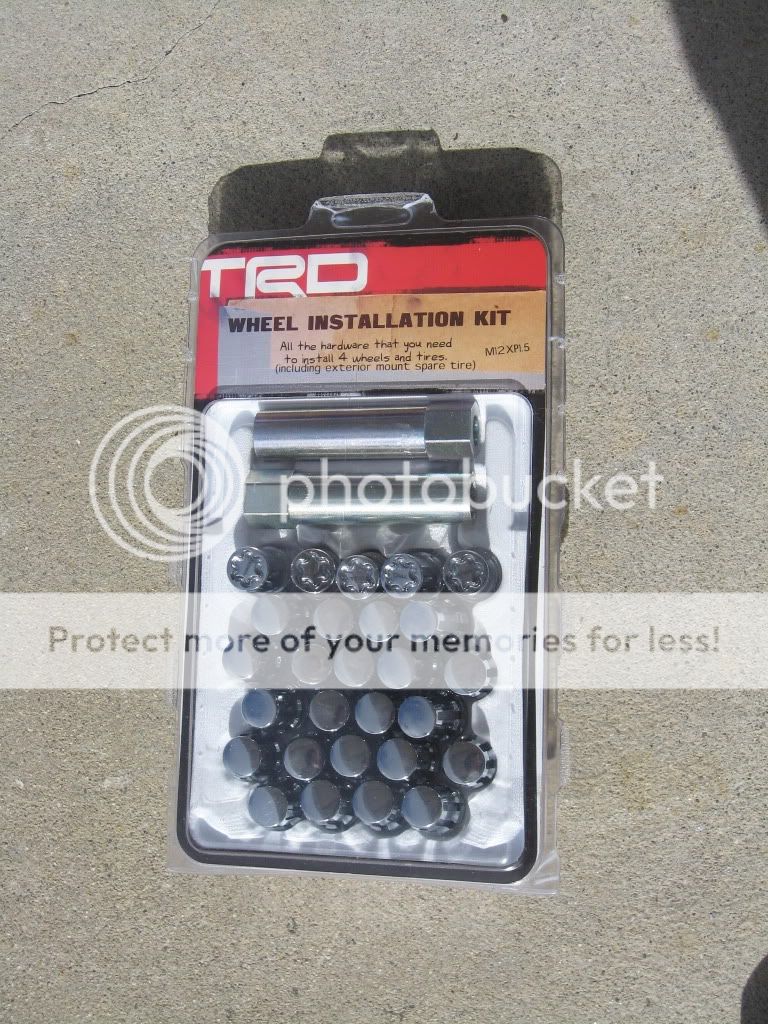 TRD 27 piece lug set | Toyota Nation Forum